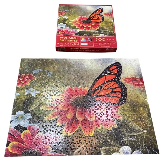 SUNSOUT INC | Games | Monarch Butterfly 50 Piece Jigsaw Puzzle | Poshmark